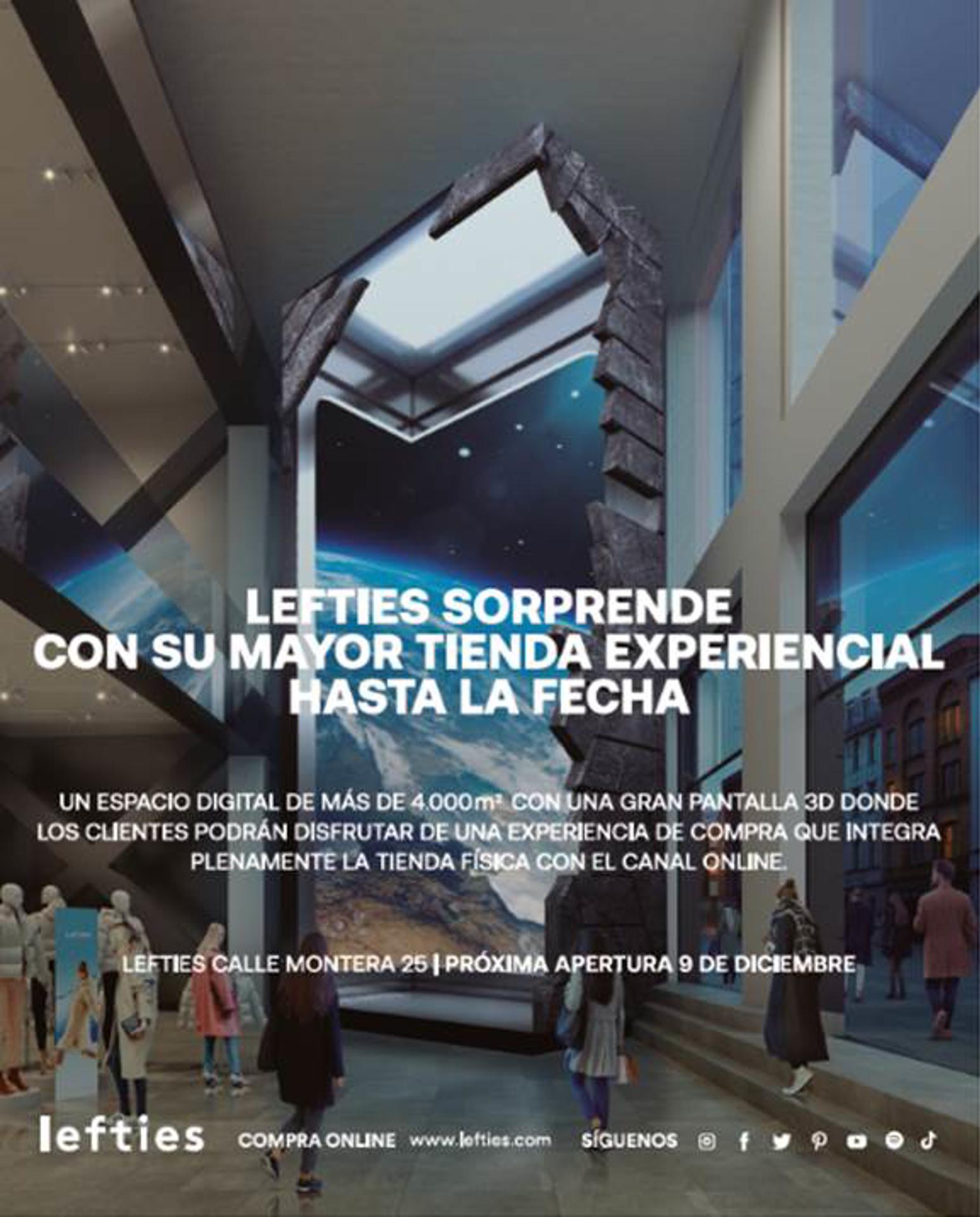 Lefties abre en Madrid y sorprende con su mayor tienda experiencial ...