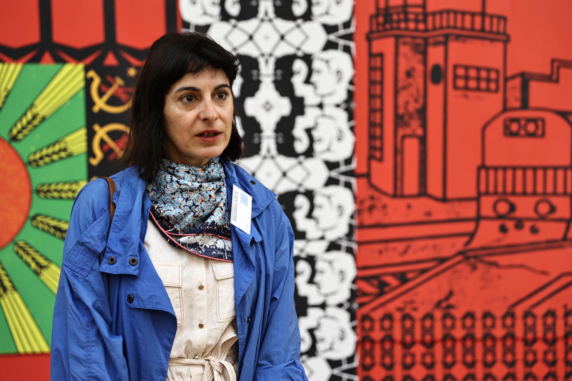 Carla Filipe construye su autorretrato cargado de activismo