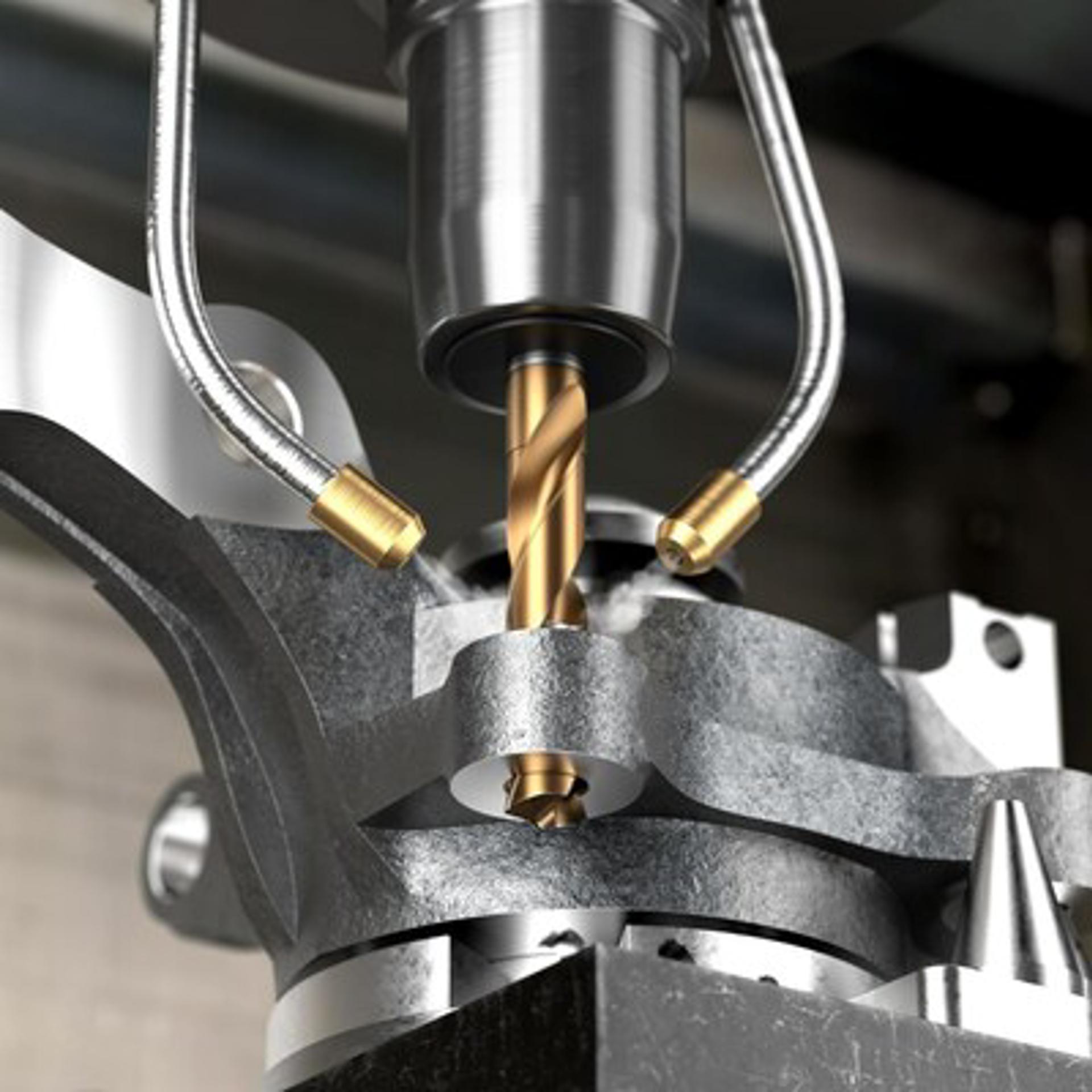 Barrenado de acero ahora más rápido y eficiente