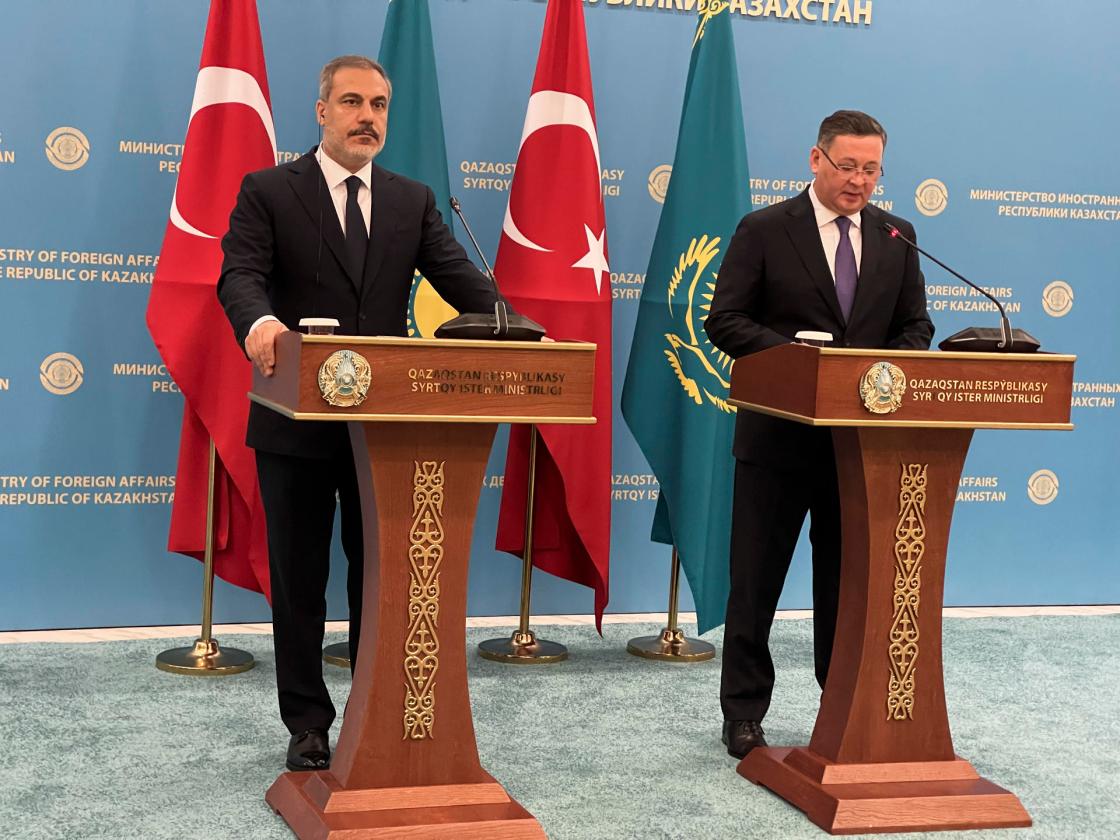 Turkey, Kazakhstan push for enhanced cargo transport, military ...