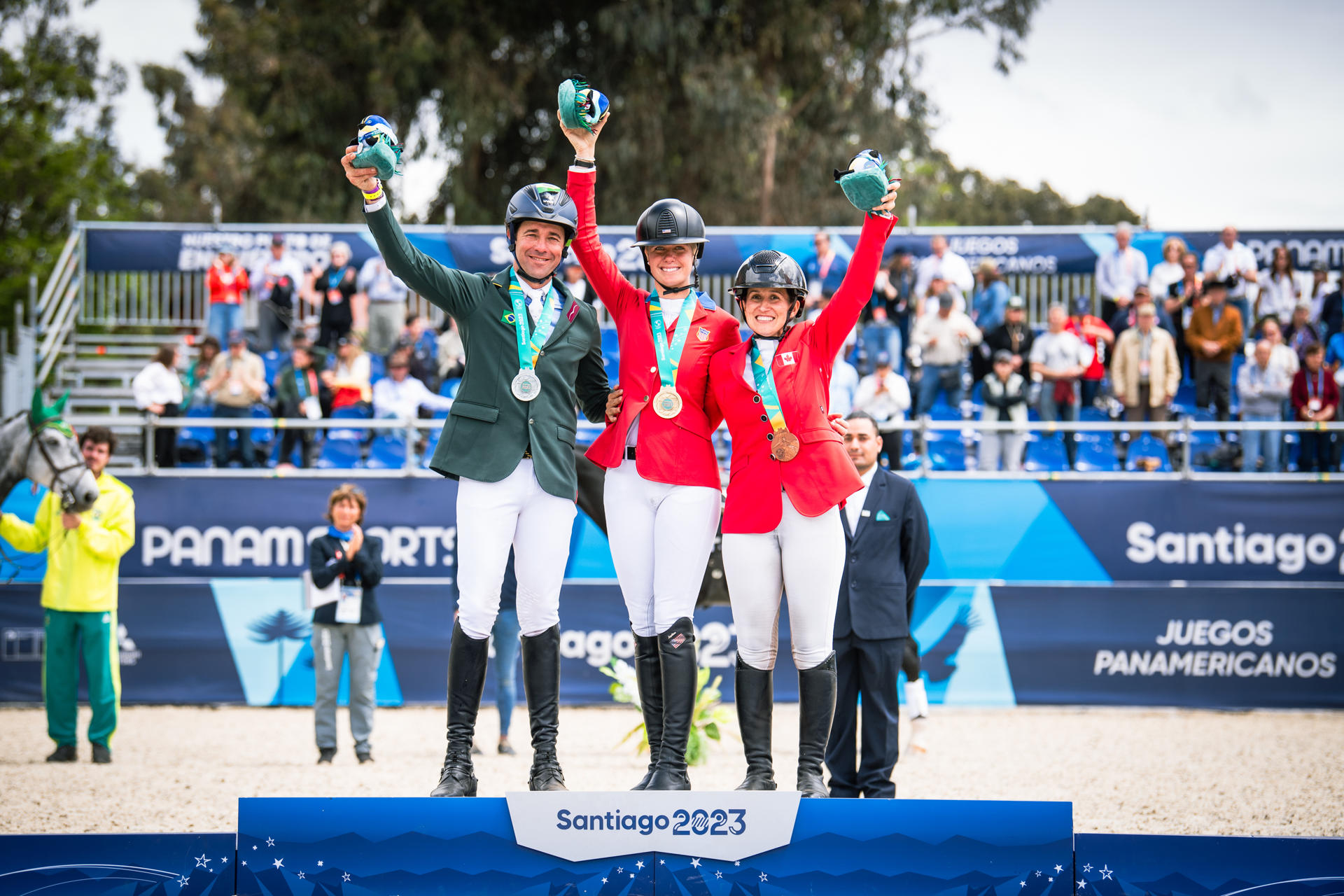 US rider Caroline Pamucku wins gold in Eventing
