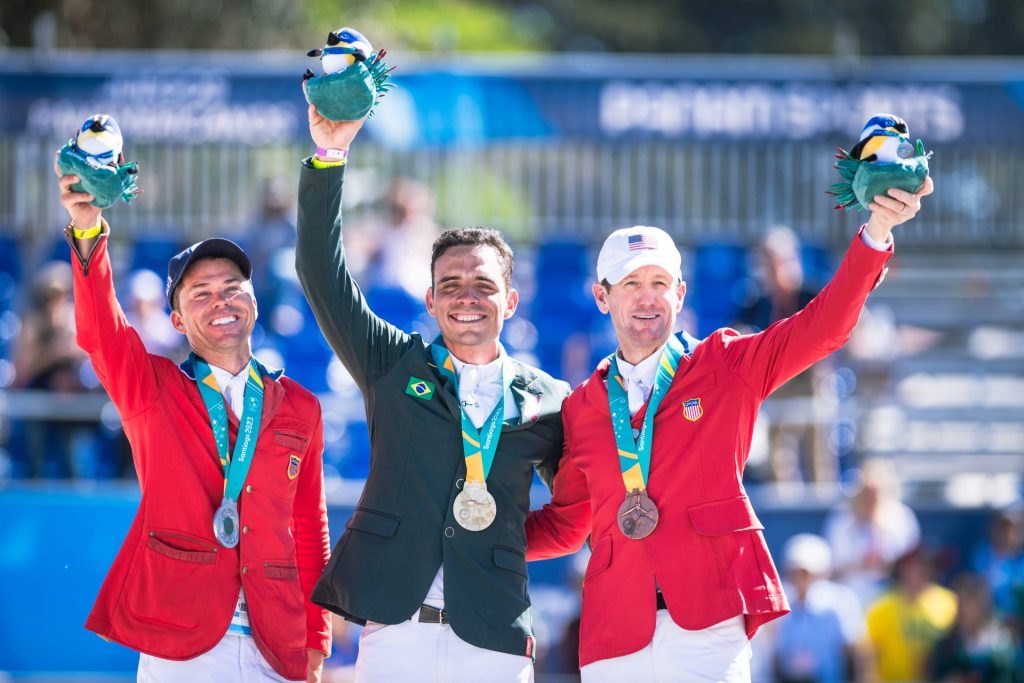 Brazil’s De Freitas wins gold in equestrian jumping at Pan American ...