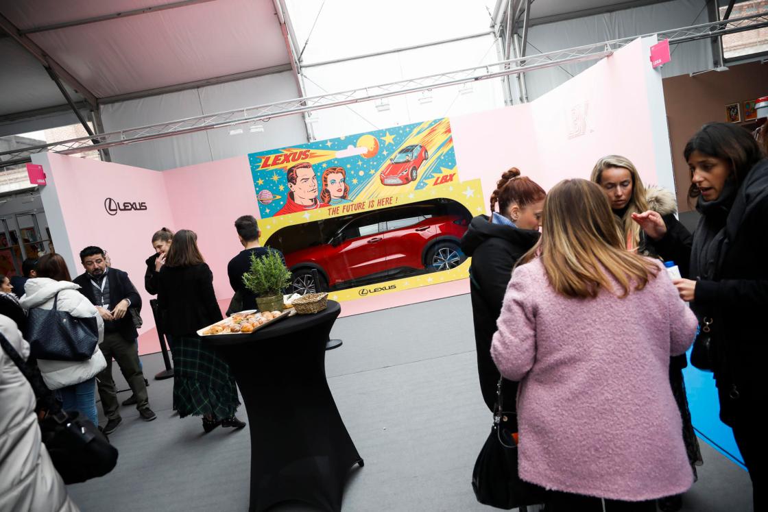 La propuesta futurista de Sergio Mora convierte un coche en “un juguetón”
