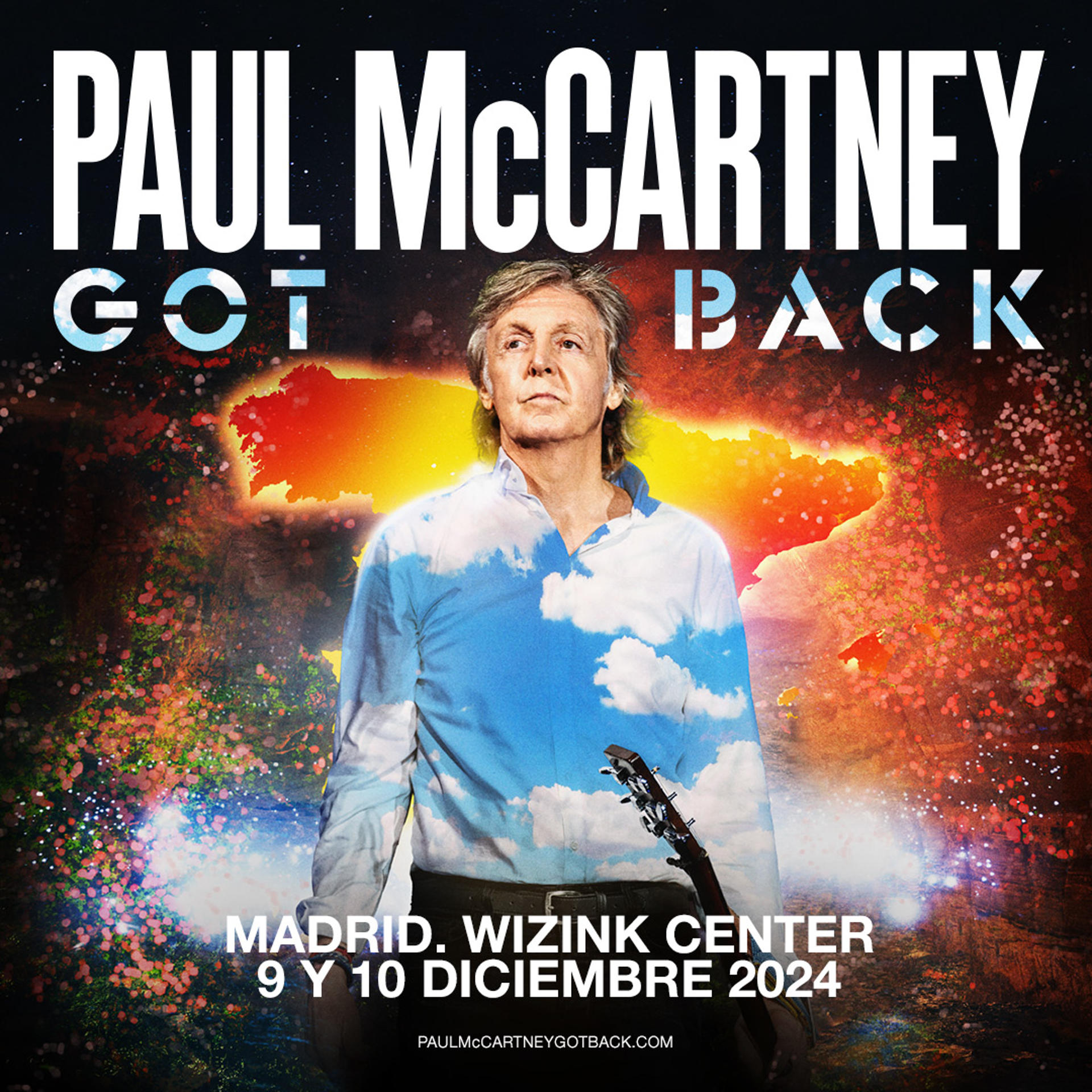 Paul McCartney lleva a Madrid su Got Back Tour 2024