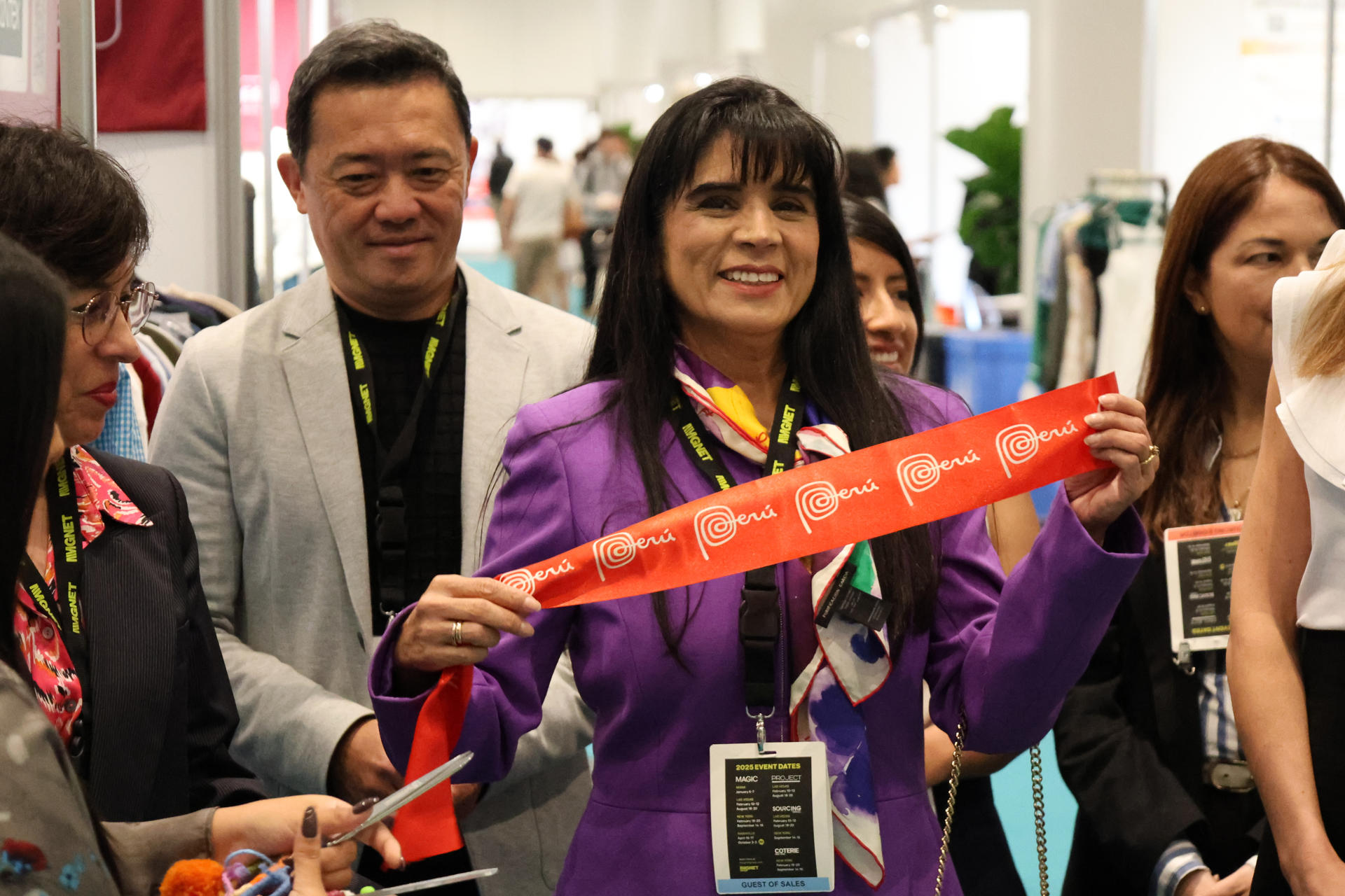 Peruvian textile companies participatee in New York fair